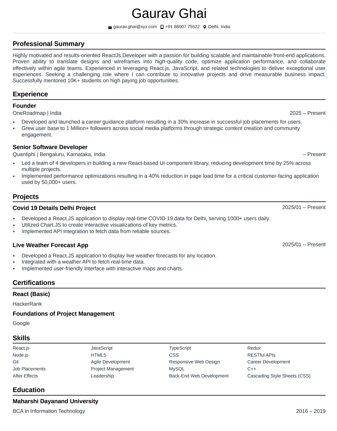 The Perfect Resume Builder - Perfect Resume, Perfect Opportunities
